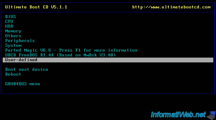 Customize Ultimate Boot Cd Live Cd Tutorials Informatiweb